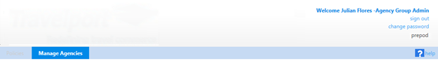 Admin Header and Footer Details