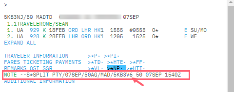 Booking file history