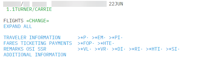 Interactive Booking File