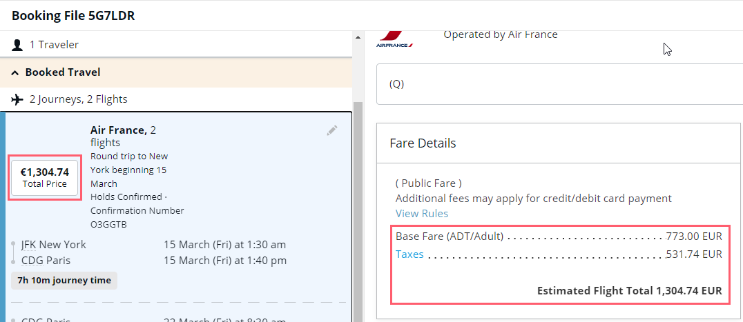 Module 10: manual fare