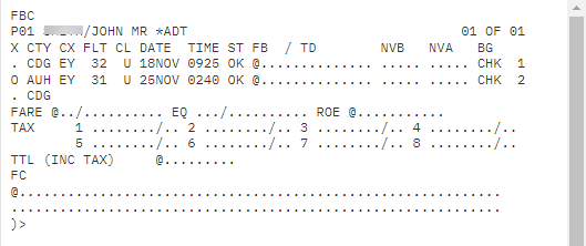 Module 10: manual fare