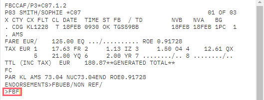 Module 10: manual fare